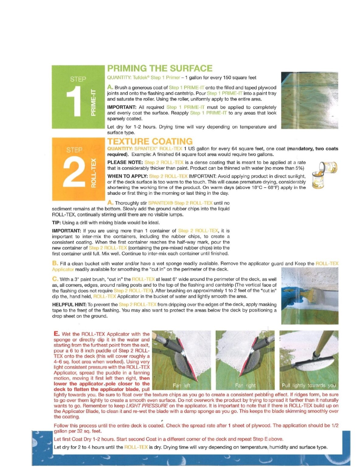 Brochure – Spantex – Waterproof Deck Coating