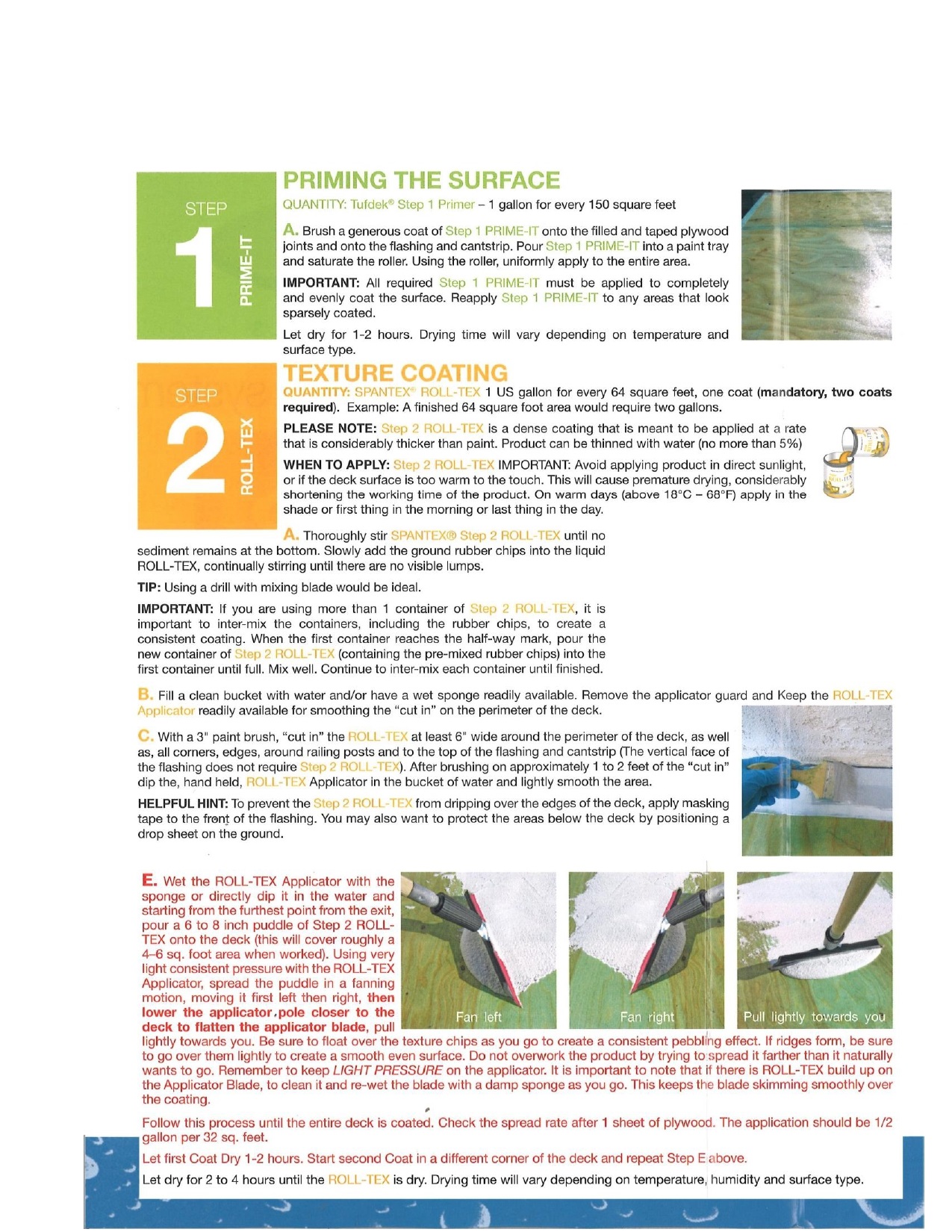 Brochure – Spantex – Waterproof Deck Coating