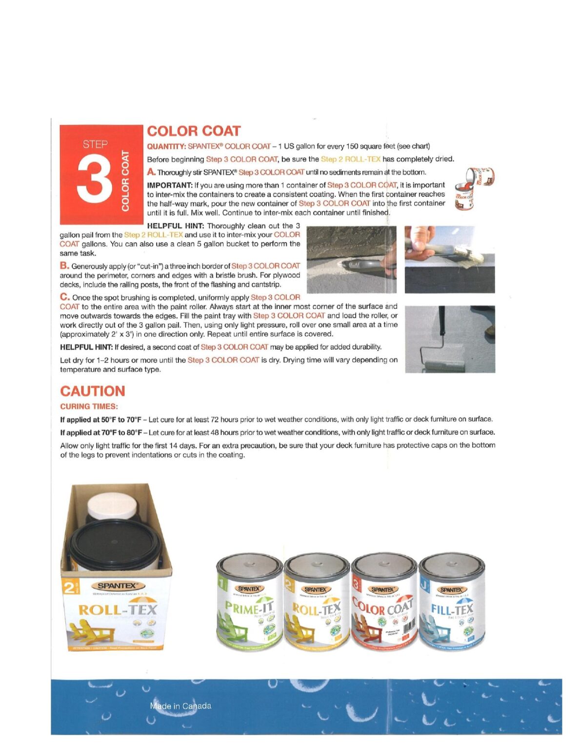Brochure – Spantex – Waterproof Deck Coating