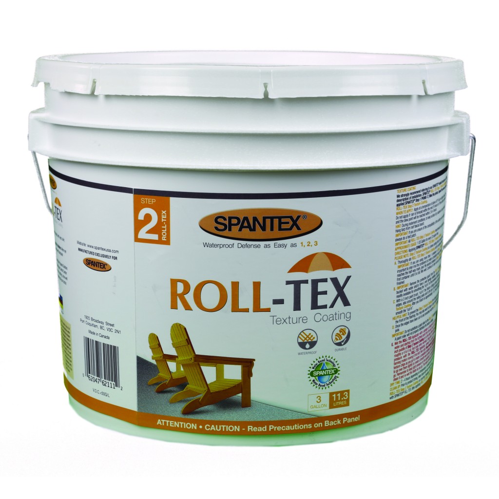 Step 2 - Roll-Tex | Spantex - Waterproof Deck Coating