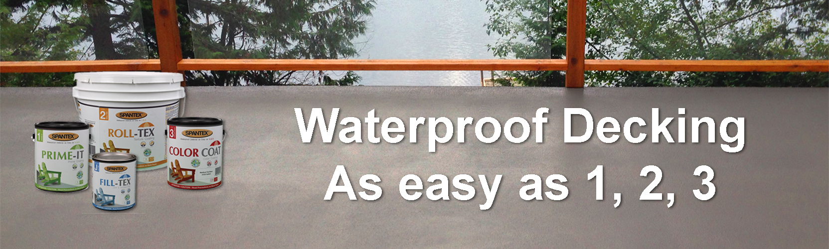 Spantex – Waterproof Deck Coating – Worlds leading waterproof, water ...